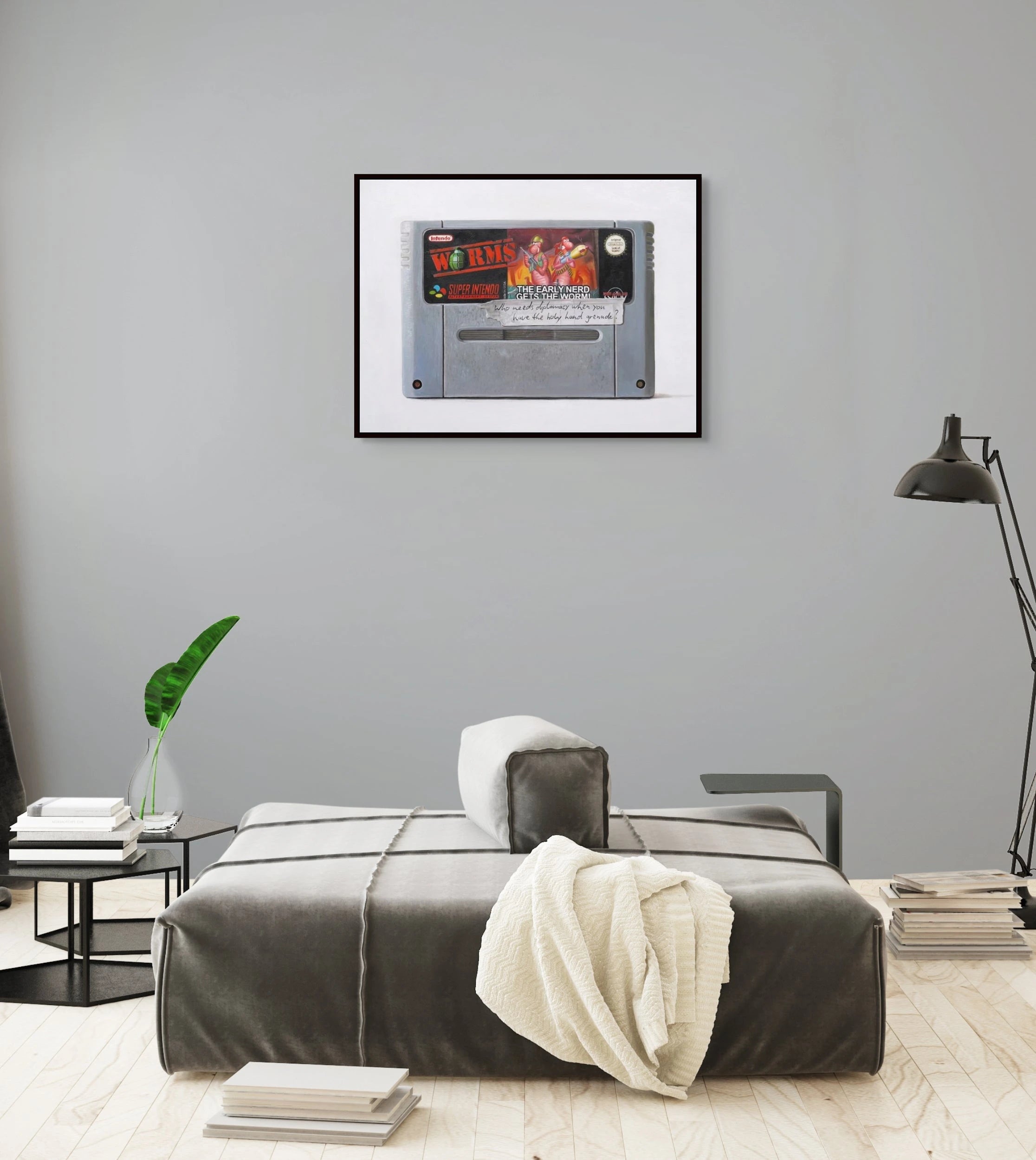 Arlo Sinclair : Worms - Holy Handgrenade | Signature Fine Art