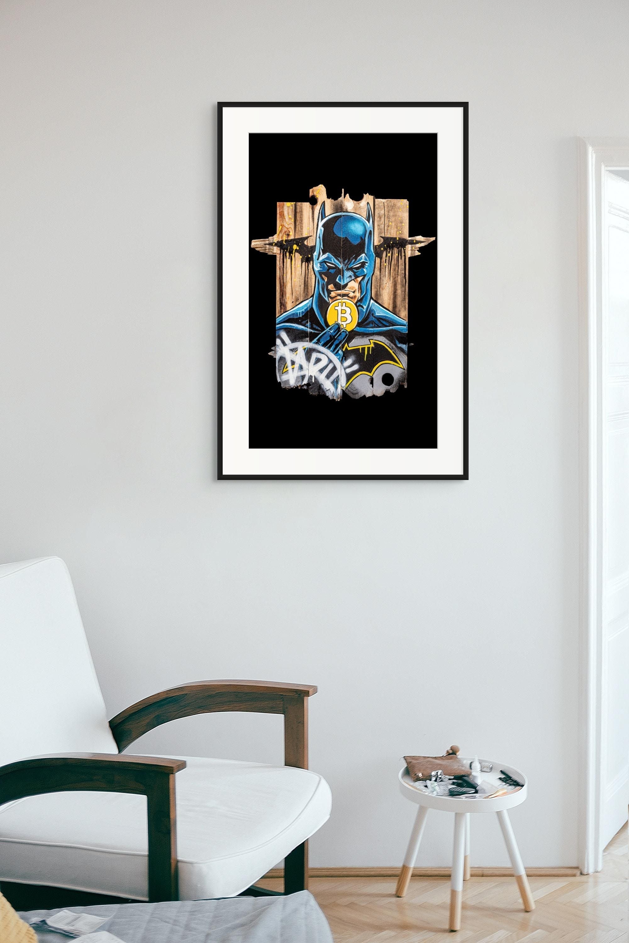 Daru : BatCoin | Signature Fine Art