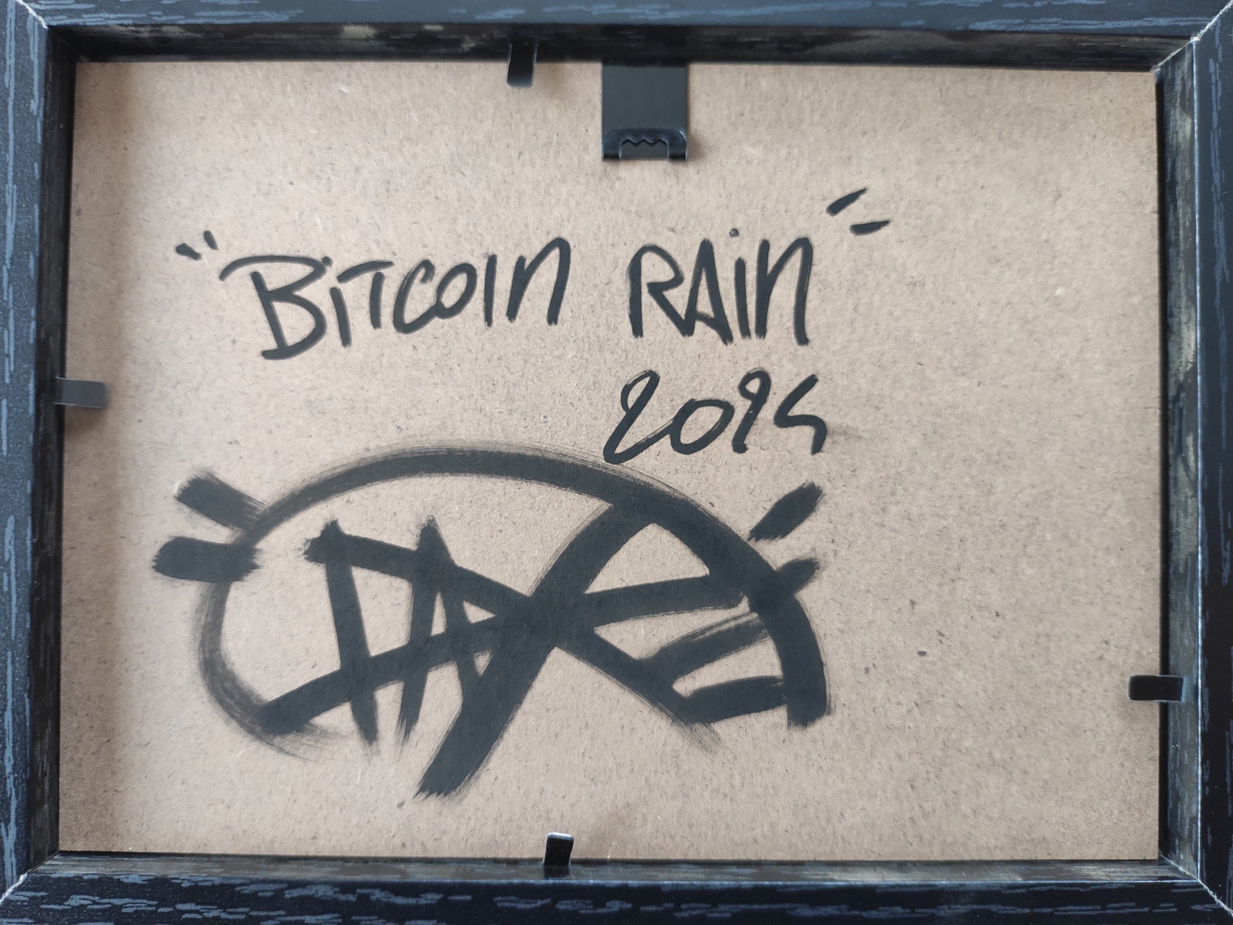 Daru : Bitcoin Rain | Signature Fine Art