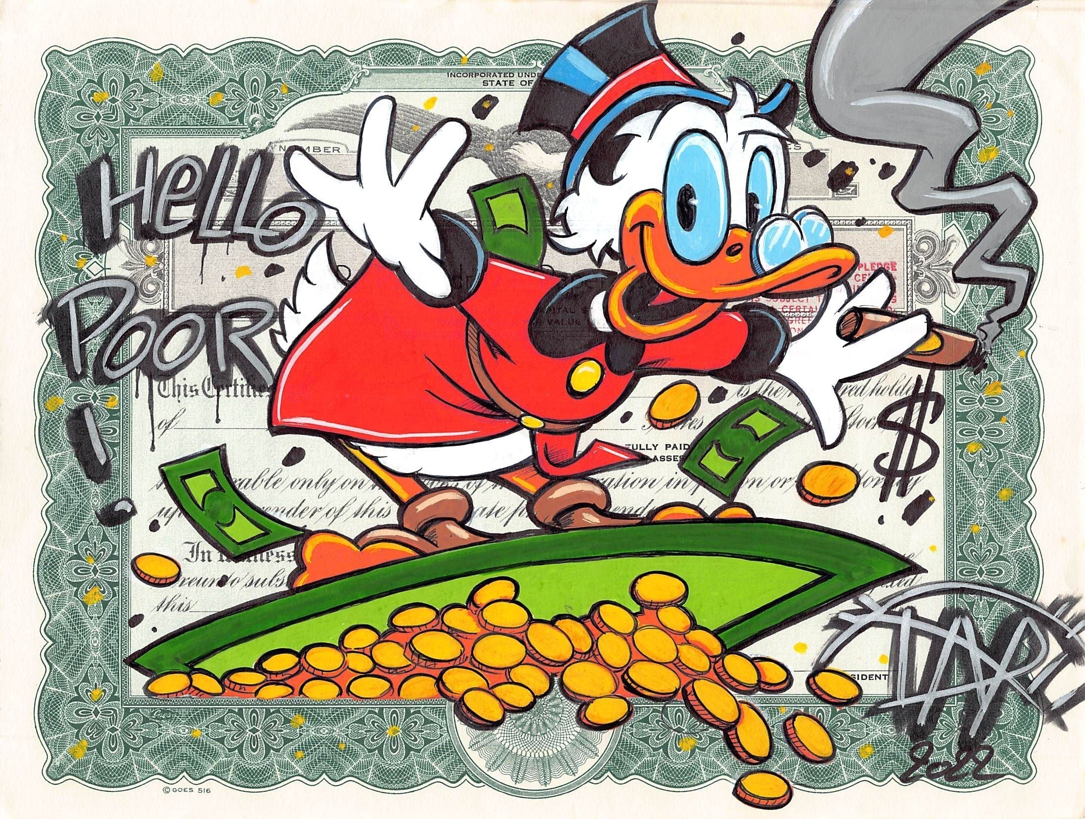 Daru : Hello Poor | Signature Fine Art