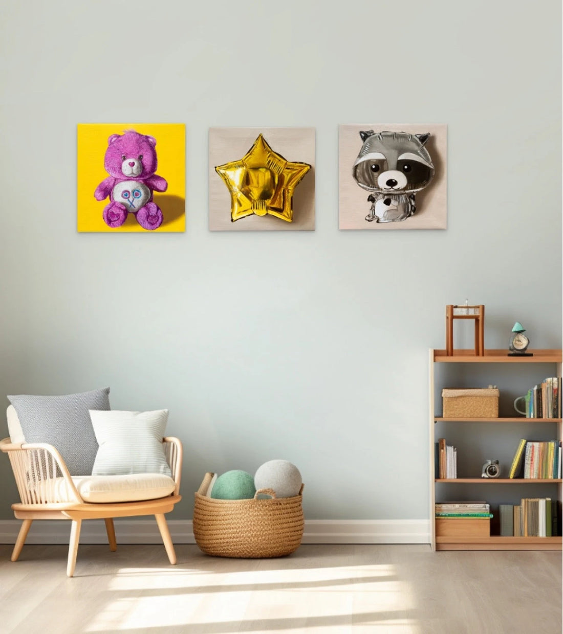 Ian Bertolucci : Pink Care Bear | Signature Fine Art