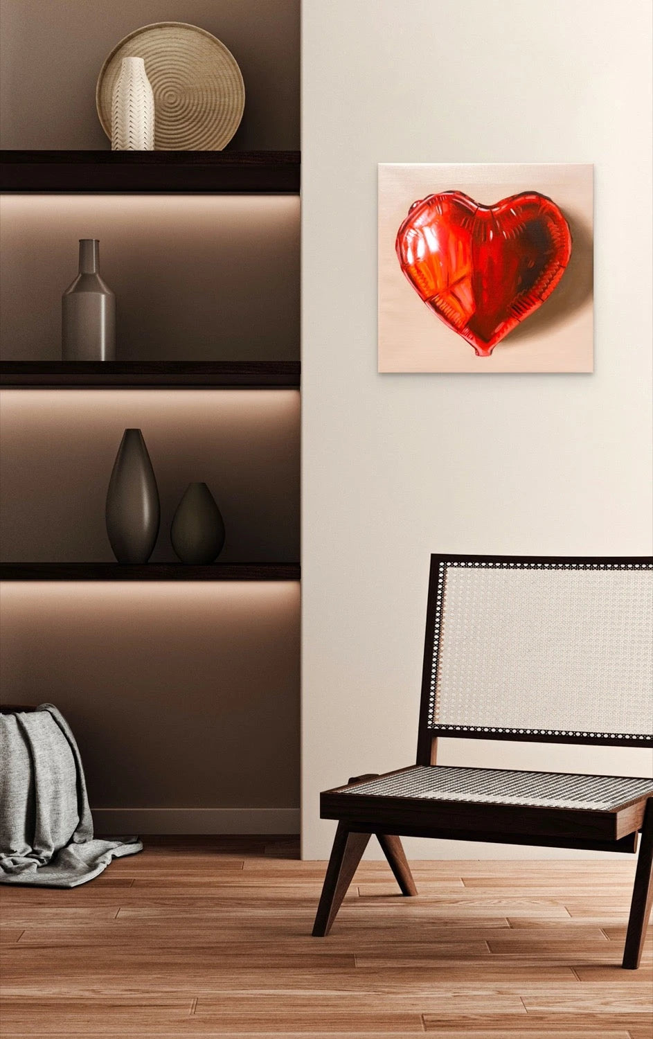 Ian Bertolucci : Red Heart | Signature Fine Art