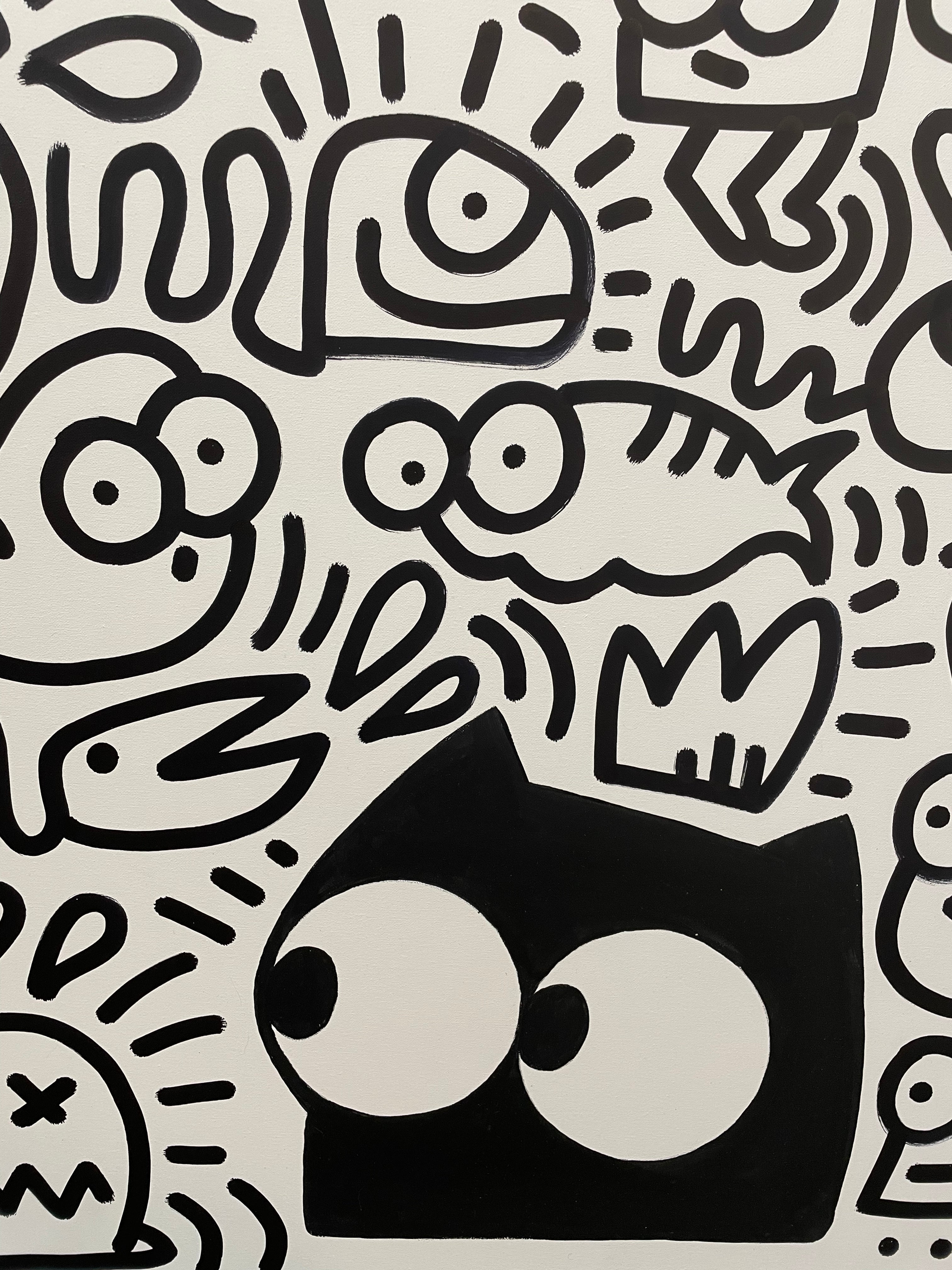 BBQUEEN : Scribble Invasion | Signature Fine Art