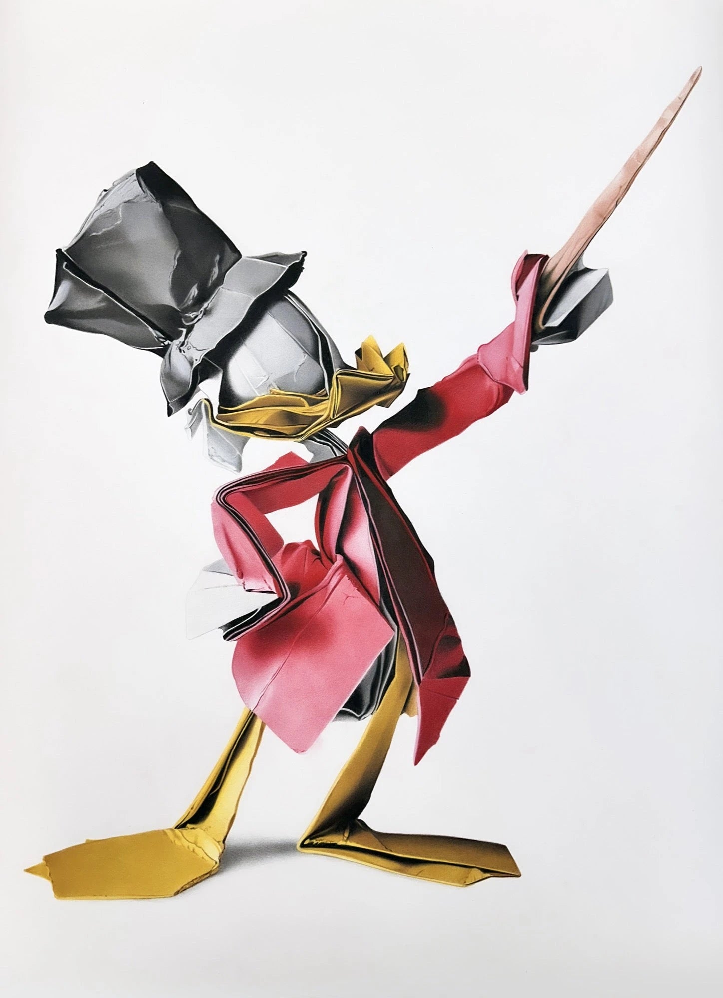 Alessandro Paglia : Scrooge McDuck Origami | Signature Fine Art