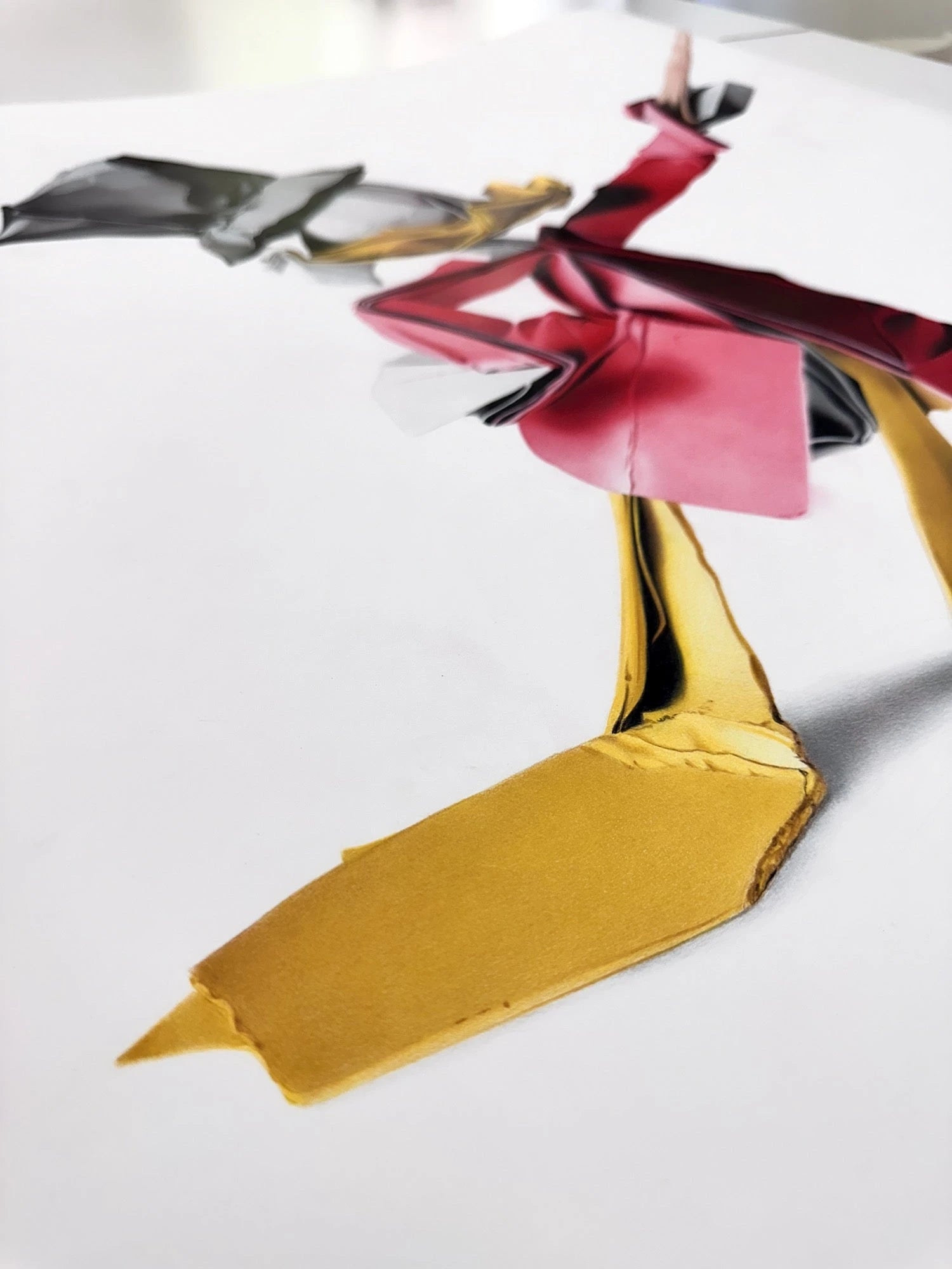 Alessandro Paglia : Scrooge McDuck Origami | Signature Fine Art