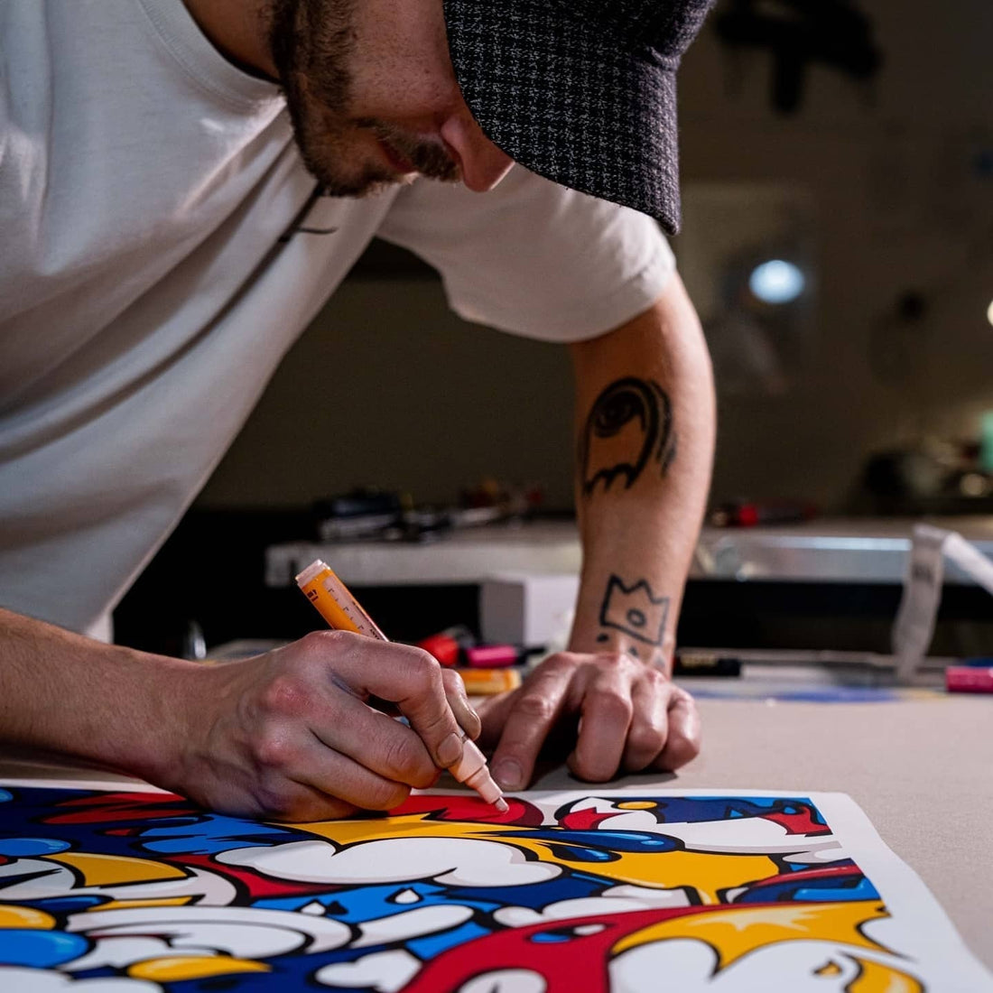 Piotre : Serigraphie I (Hand-Embellished Print) | Signature Fine Art