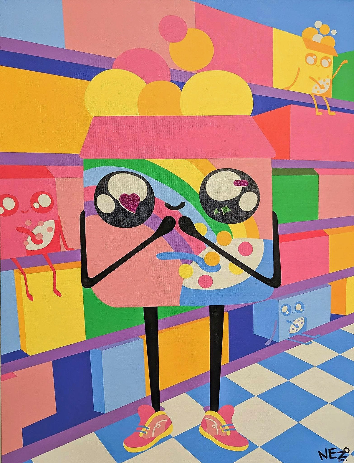 Nez : The Cereal Aisle by Nez | Signature Fine Art